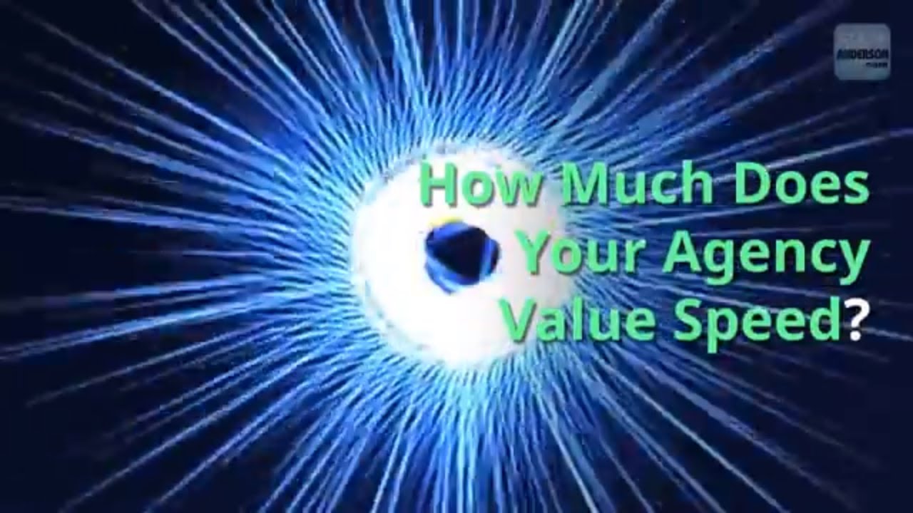 How Much Does Your Agency Value Speed? - YouTube