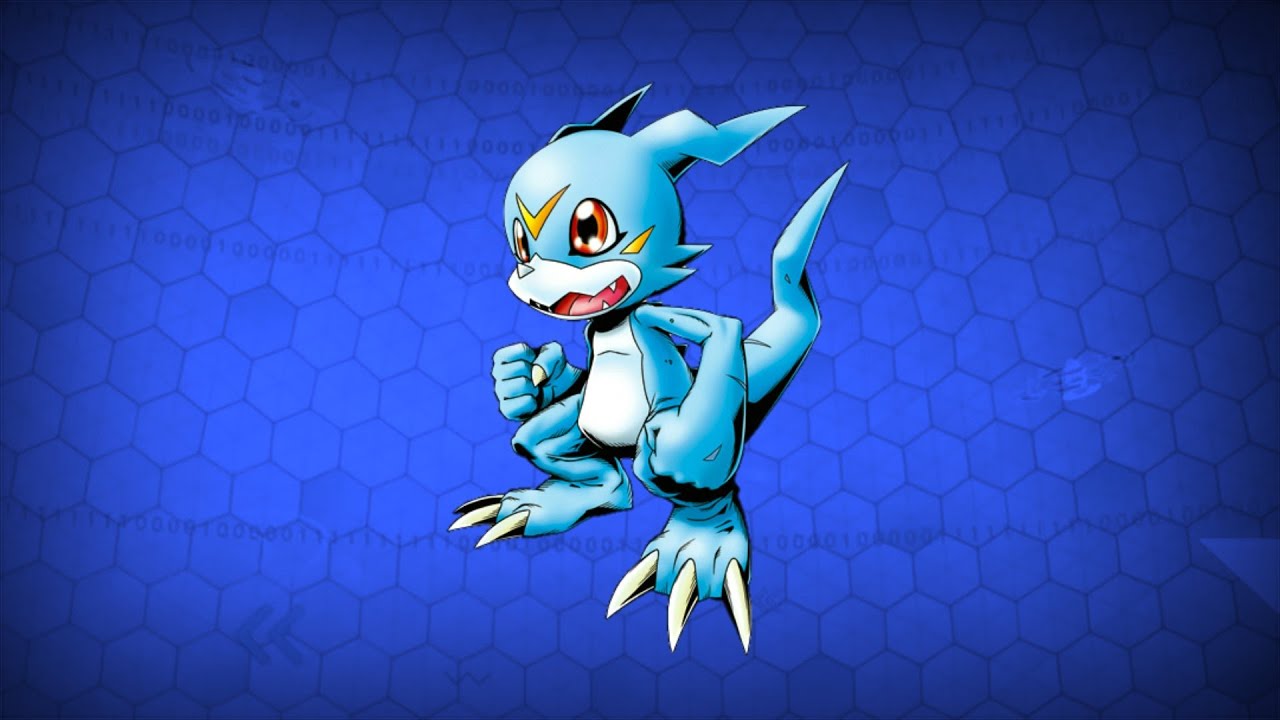 Veemon - Veedramon Evolution Line! - YouTube