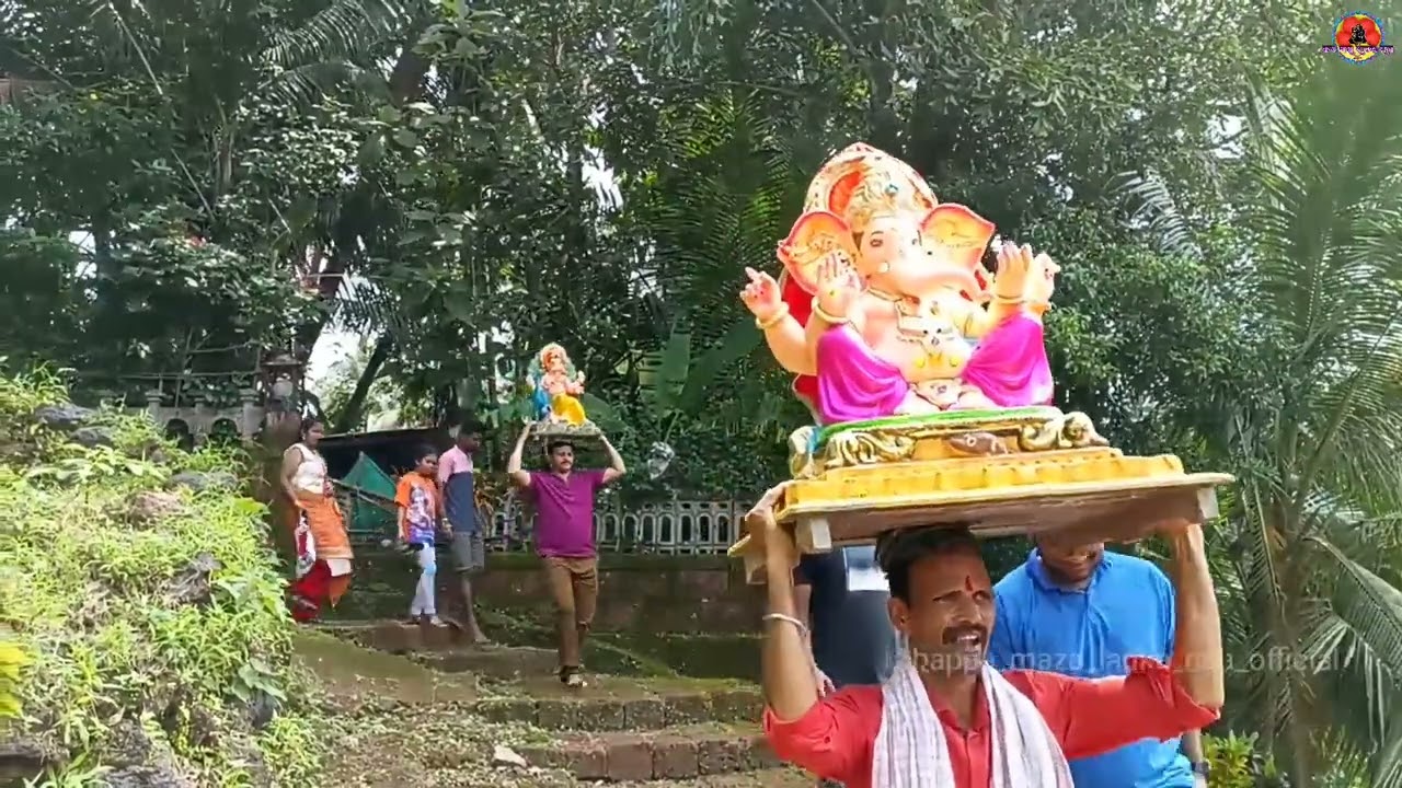 Kokan Ganpati Aagman Sohala 2022|कोकणातील गणेशोत्सव 2022 | Bappa maza ladka raja - YouTube