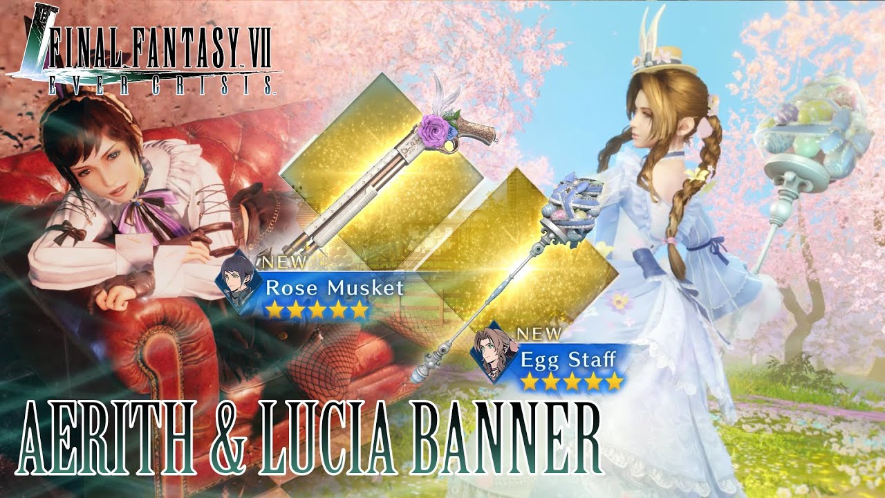 Fire Aerith and Lucia banner review || Final Fantasy VII Ever Crisis ...
