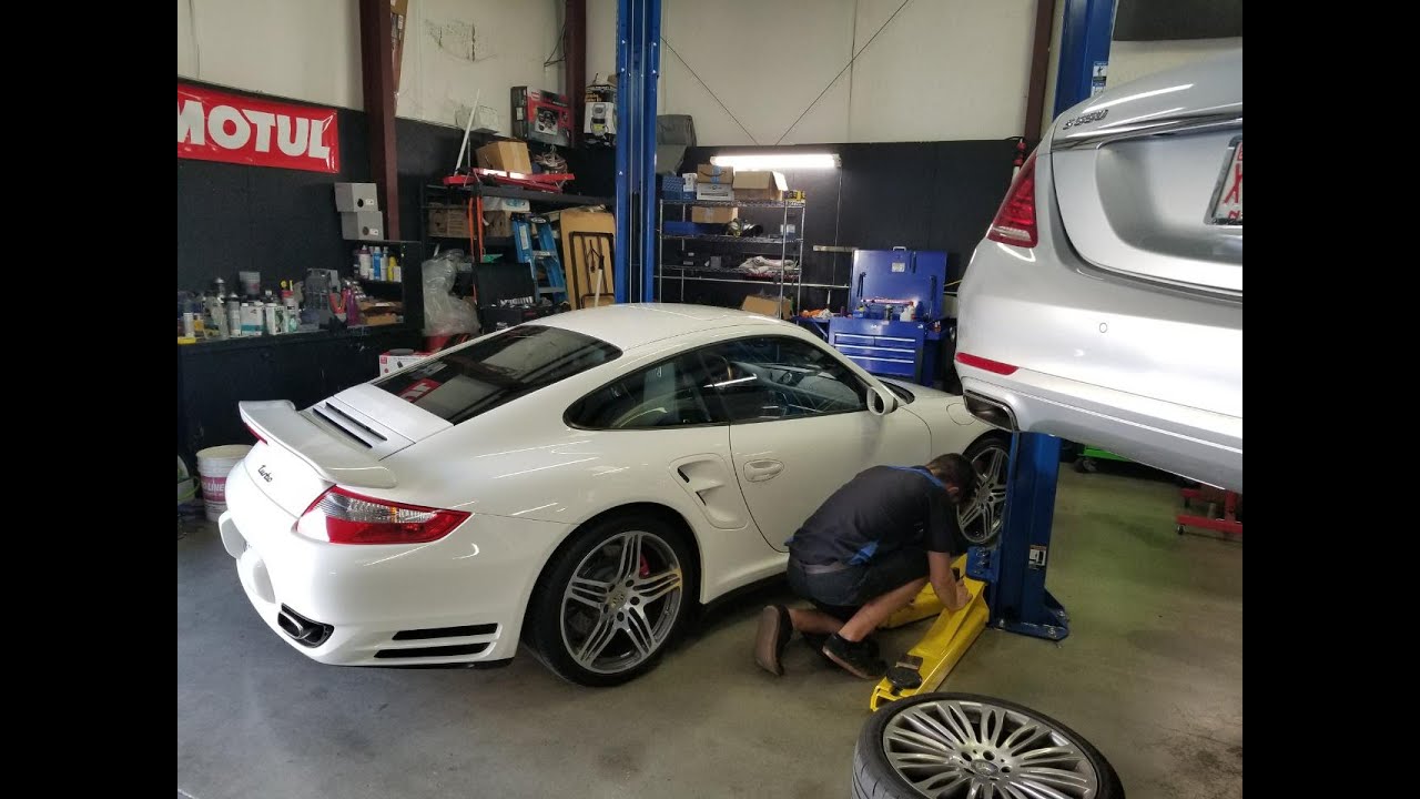 Porsche 997 911 turbo danger of mechanical over revs explained while ...