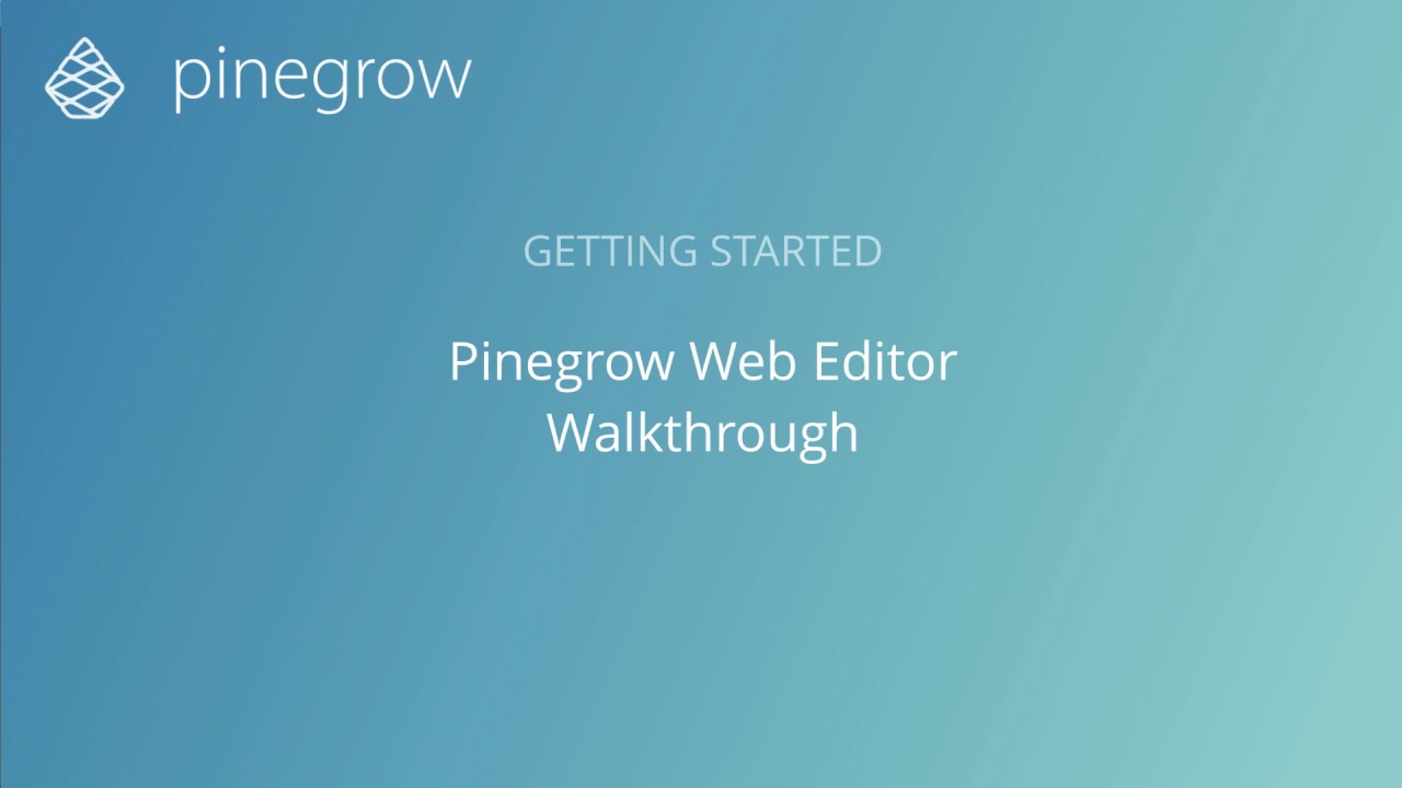 Pinegrow Walkthrough - YouTube