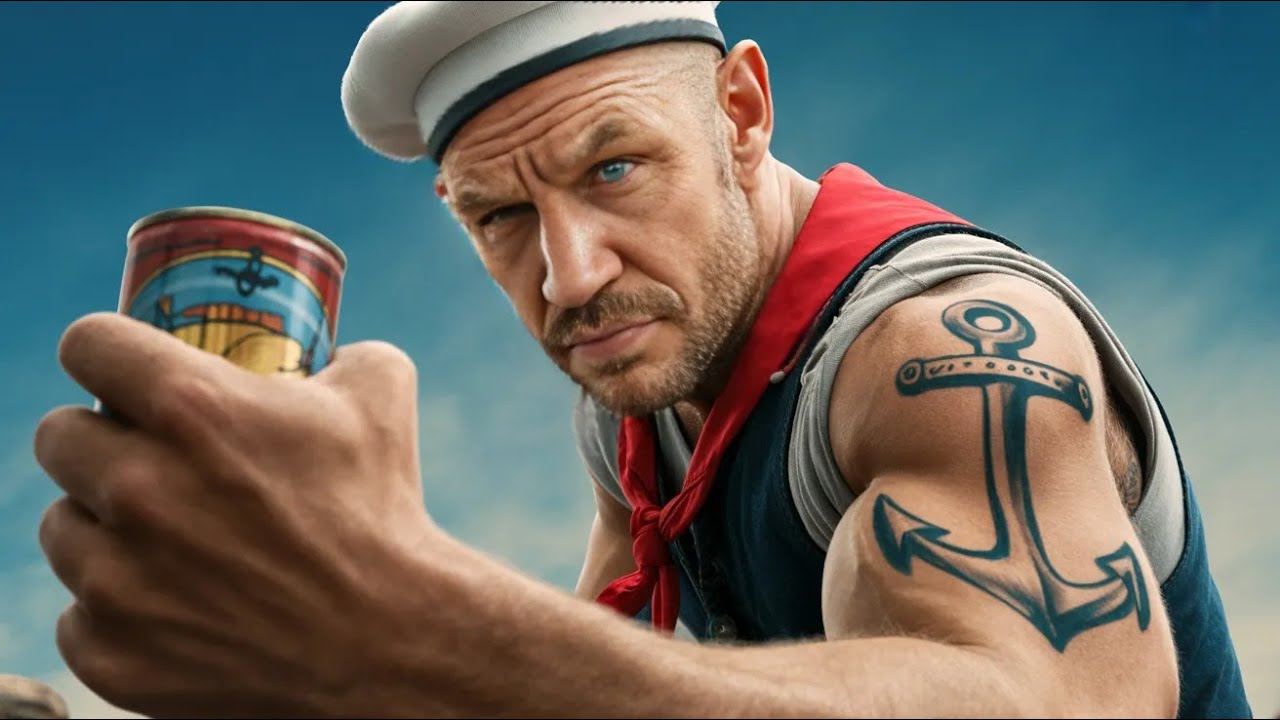Popeye the Sailor Man (2026) – First Trailer | Tom Hardy Live Action ...