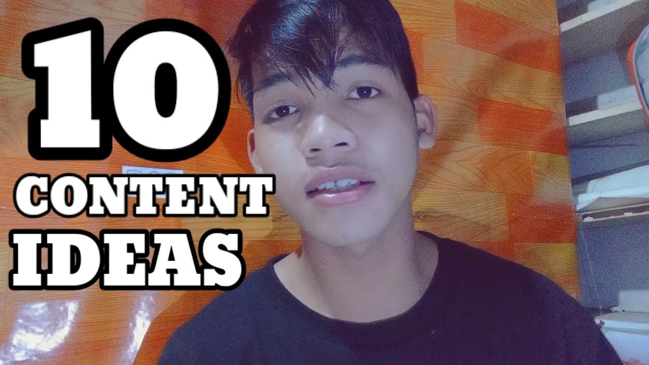 10 Content Ideas for your Youtube Channel - YouTube