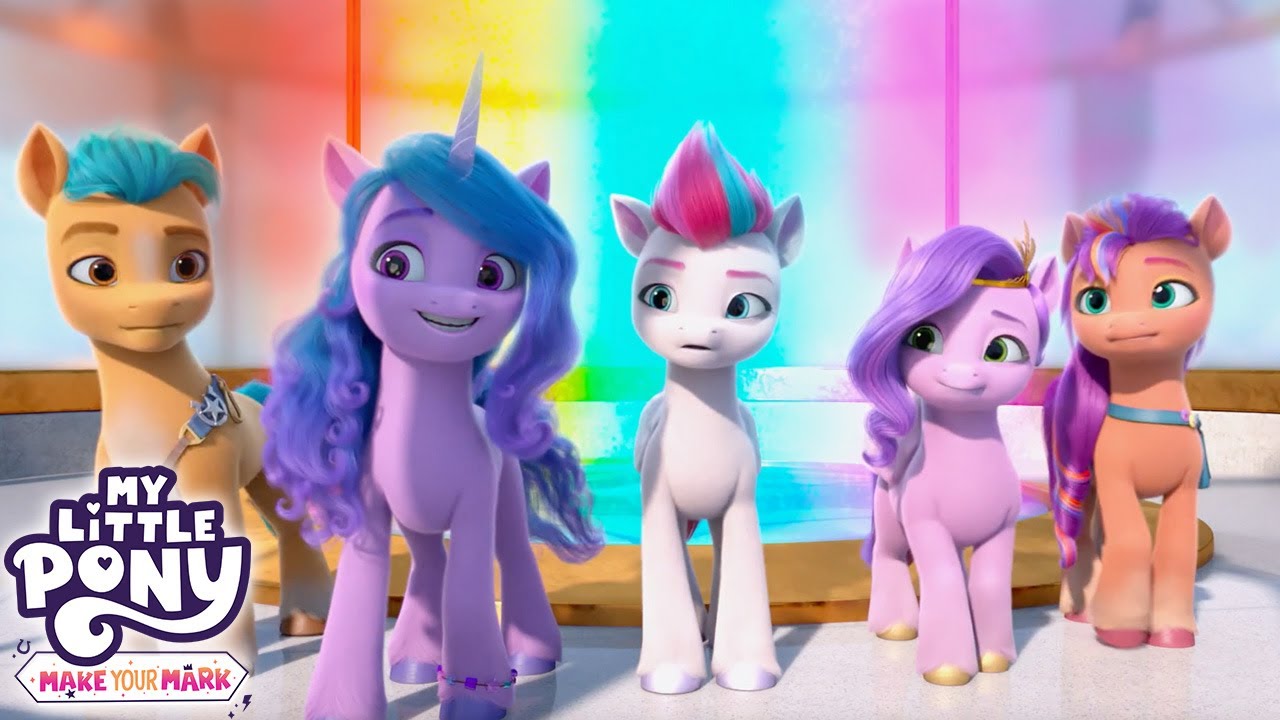 My Little Pony: Deja Tu Marca 🦄 | ¡¿Qué vio Zipp?! | Ponis Mágicos ...
