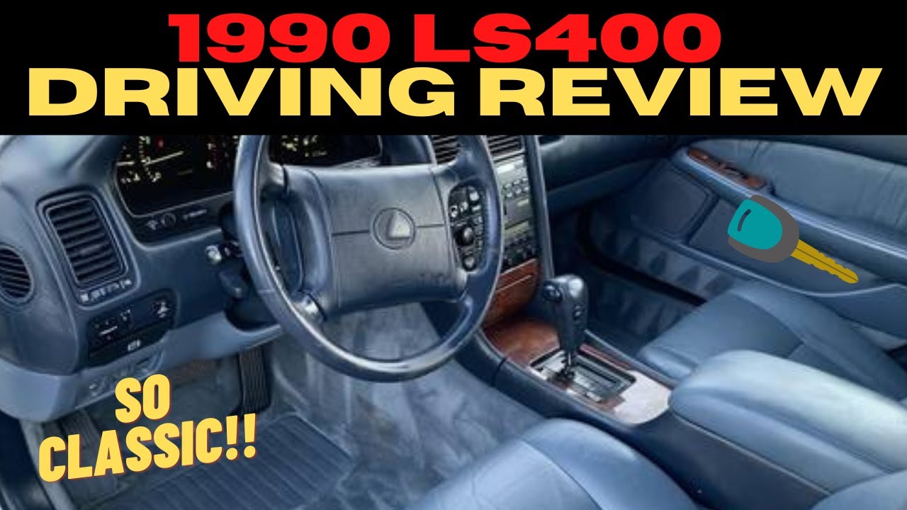 1990 Lexus LS 400 Driving Review, First Gen Lexus!! - YouTube