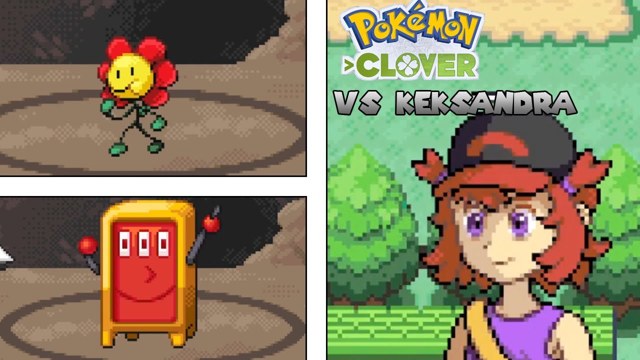 Pokemon Clover - All Rival Keksandra Battles - YouTube