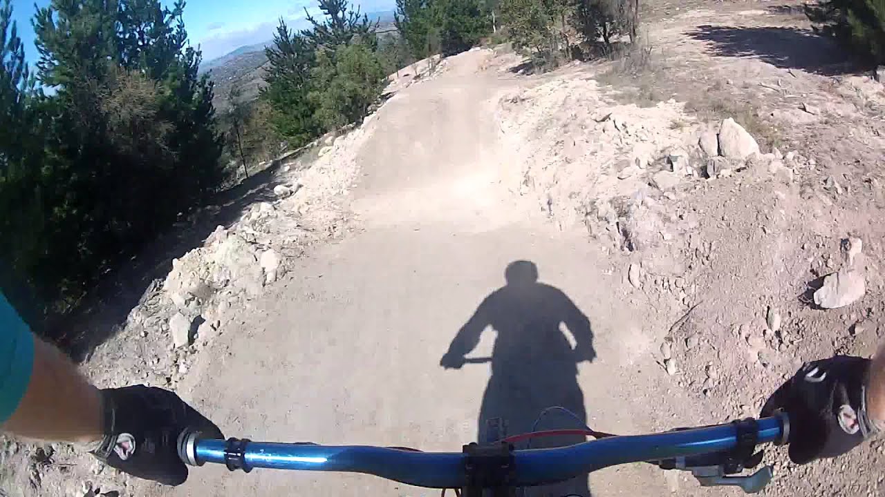 New DH Track at Stromlo - YouTube