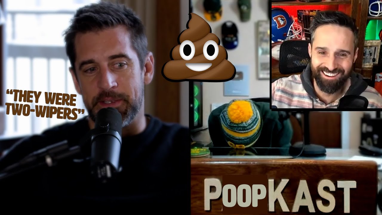 Aaron Rodgers Talks Pooping in the Dark (Grossi Officially Loses It ...