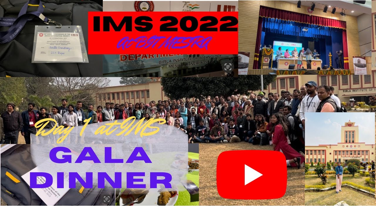 IMS Conference day 1 || At BIT Mesra, Ranchi ||| Inauguration ...