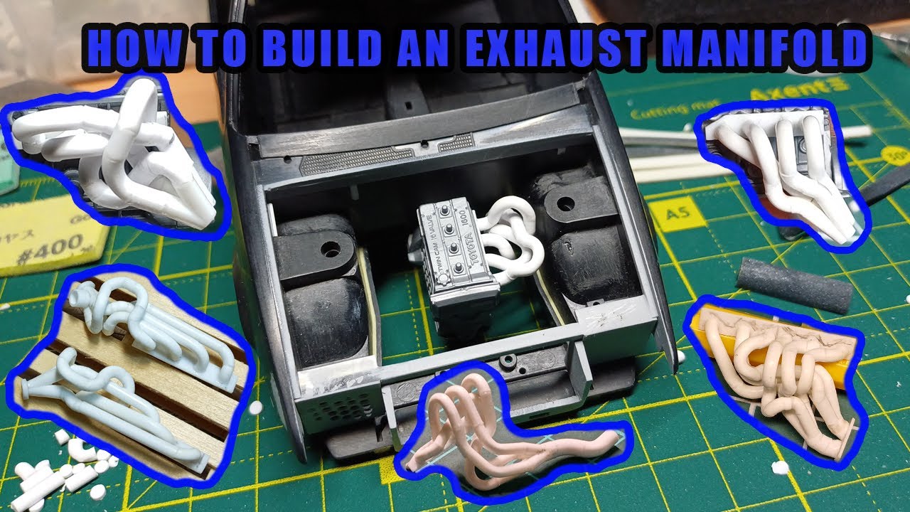 How to build an exhaust manifold - YouTube