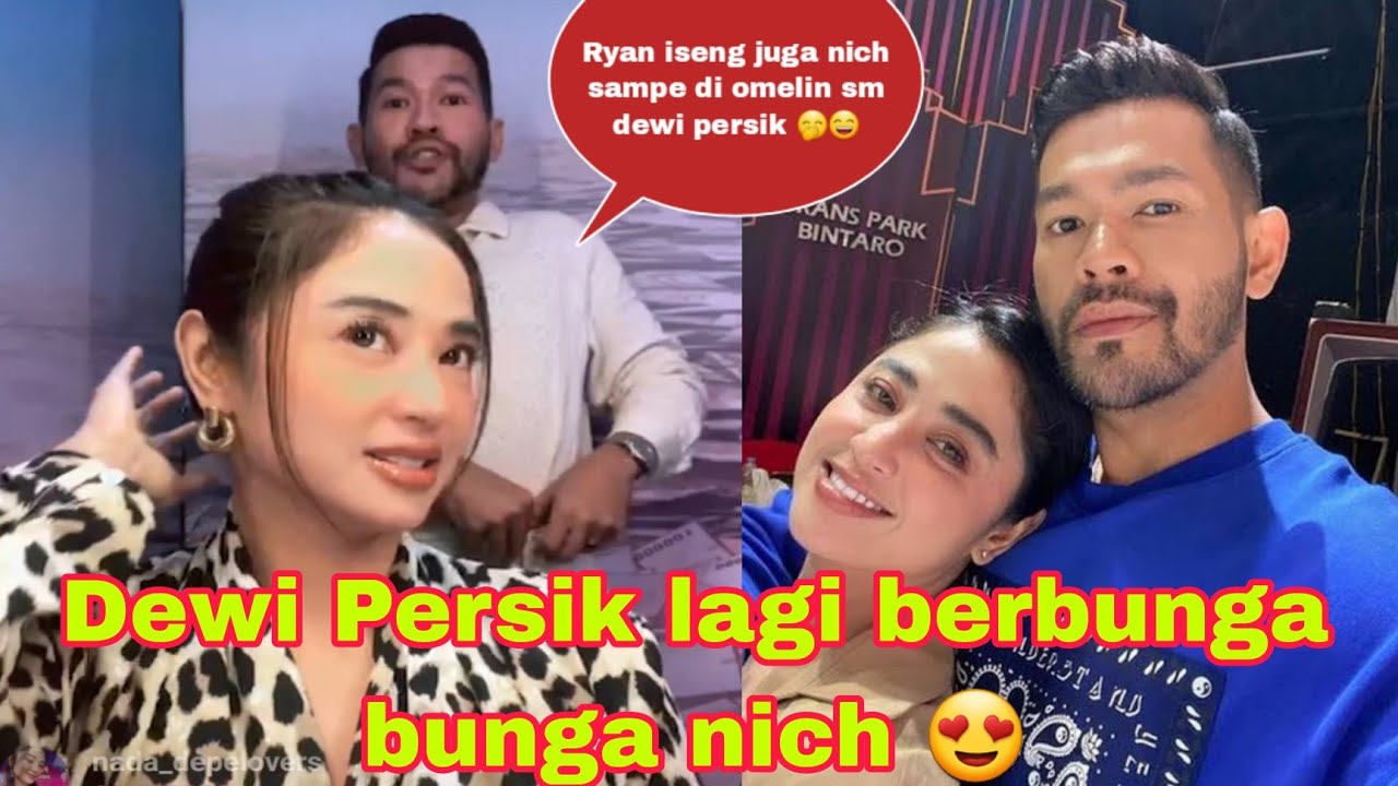 Dewi persik lagi jatuh cinta Di isengin sama Ryan ibram saat sebelum ...