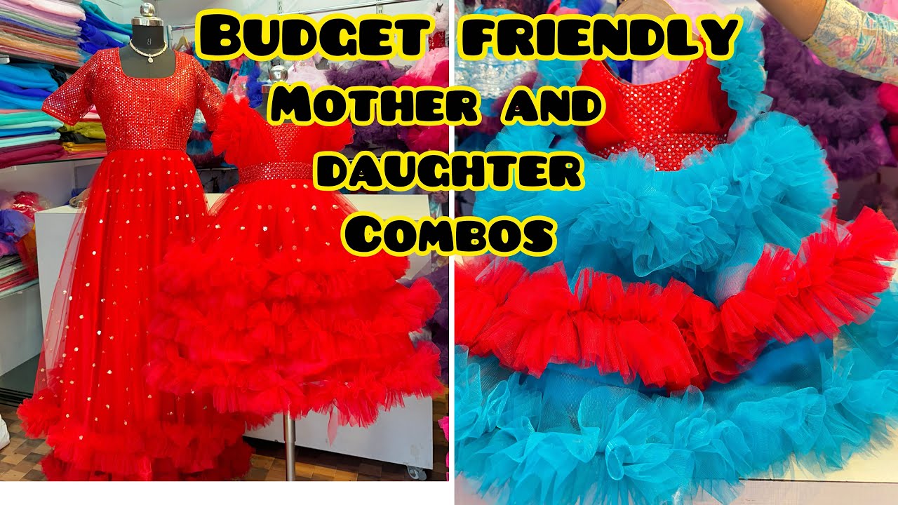 Budget friendly mother daughter combos/ completely customised/ Rupa ...