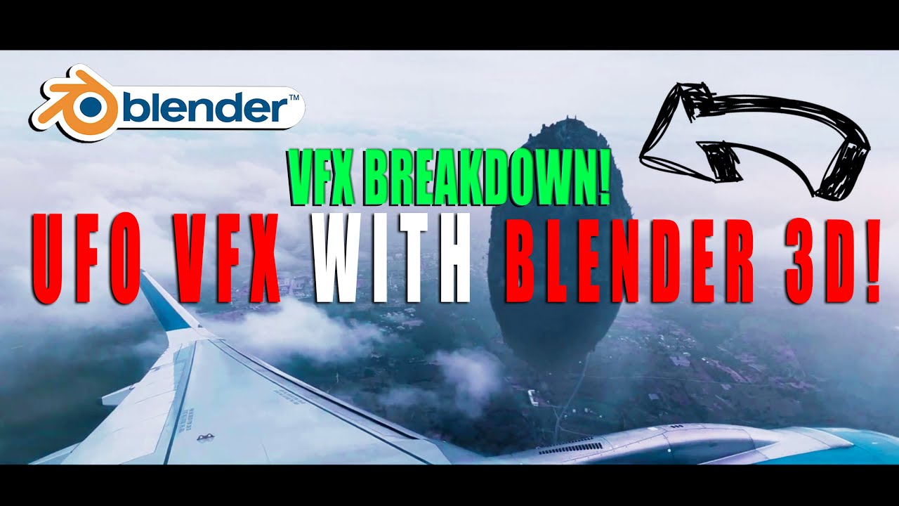 UFO Sighting in Blender 3d: VFX Breakdown ft. Atmospheric Add-on - YouTube