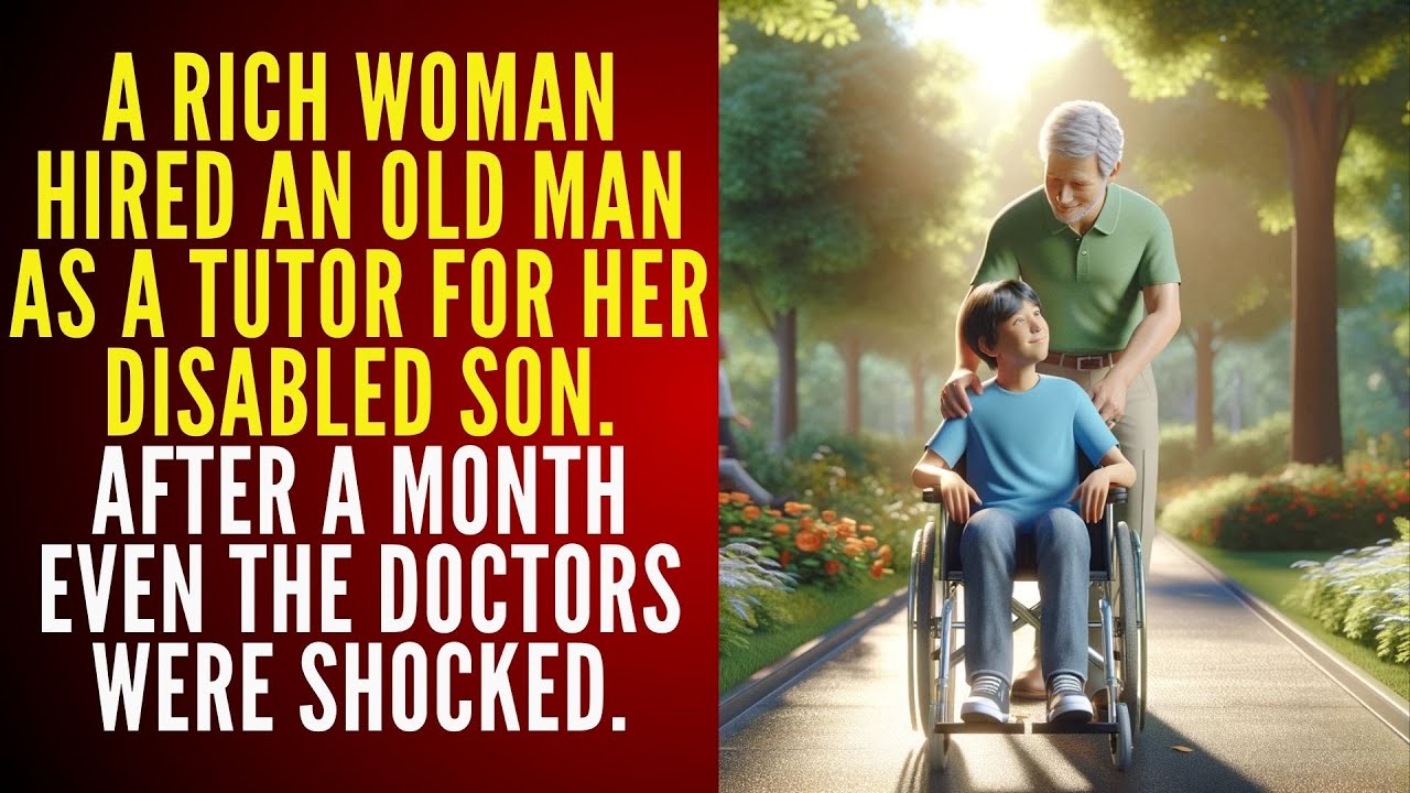 A Rich Woman Hired an Old Man As a Tutor to Her Disabled Son, What ...