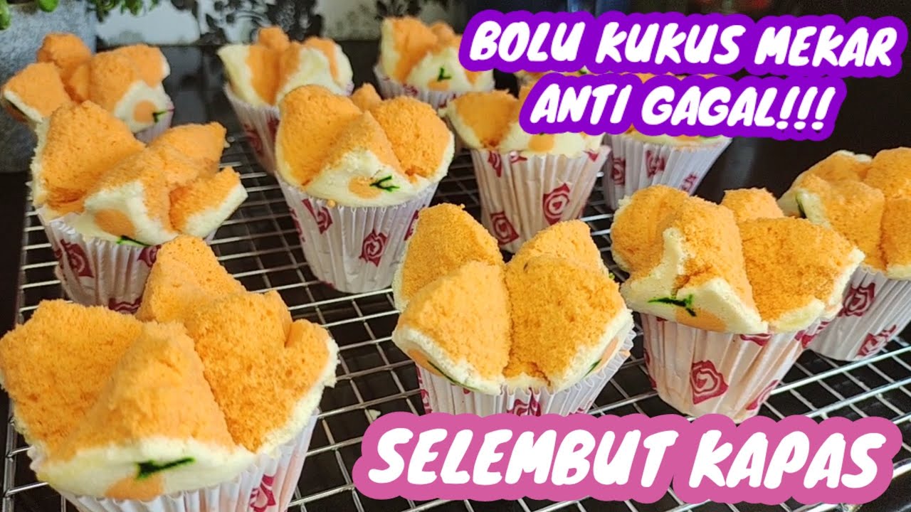 PEMULA WAJIB COBA BOLU KUKUS MEKAR ANTI GAGAL & RASANYA SELEMBUT KAPAS ...