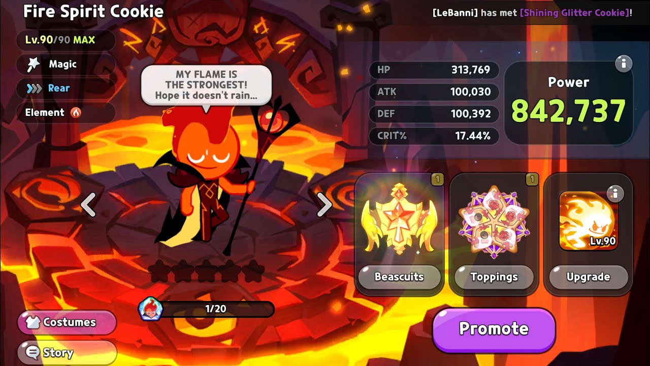Best Fire Spirit Cookie Build!!! - YouTube