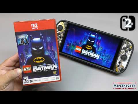 Lego Batman: Legacy of the Dark Knight Unboxing & Gameplay on Nintendo Switch 2