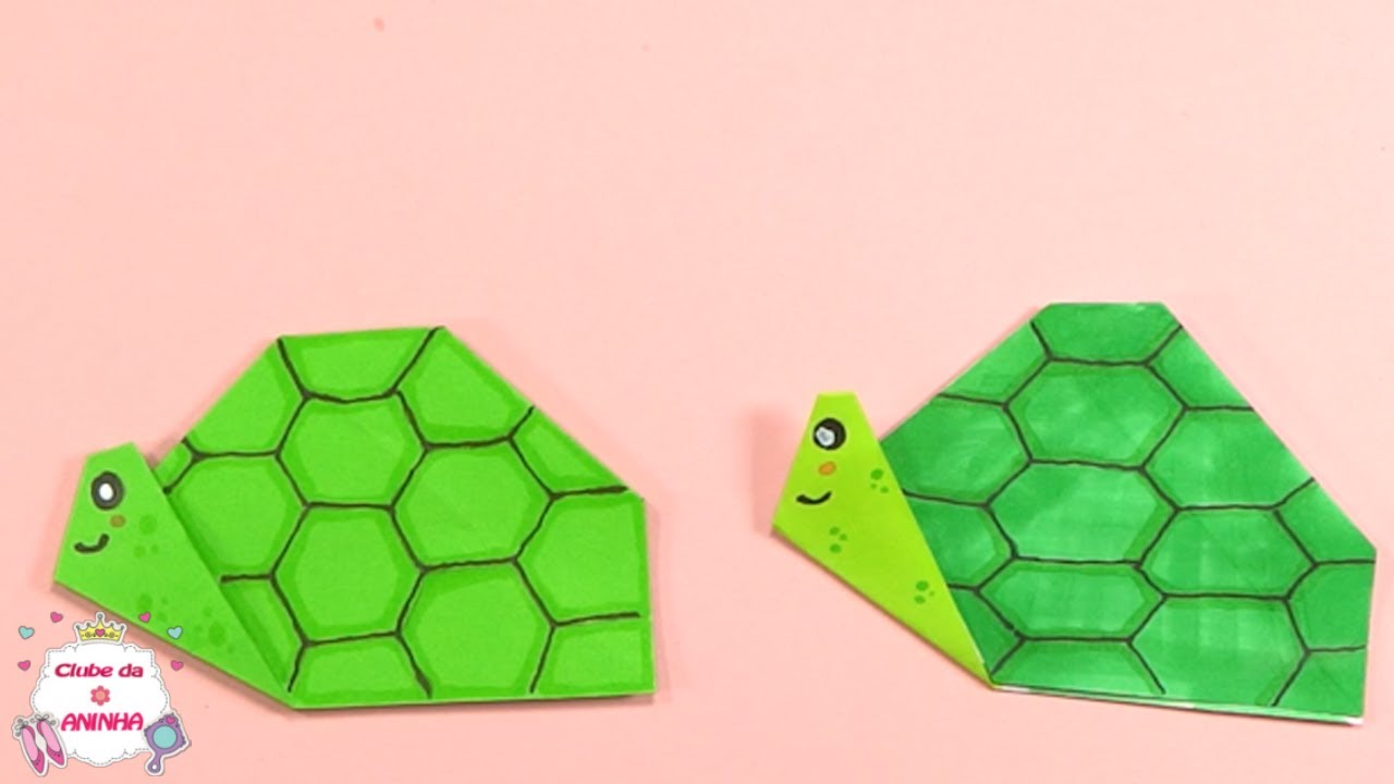 ORIGAMI - Tartaruga - Turtle - Tortuga - YouTube