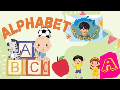 Let's learn the alphabet | letters and Phonic A to Z | for kids | ABC ...