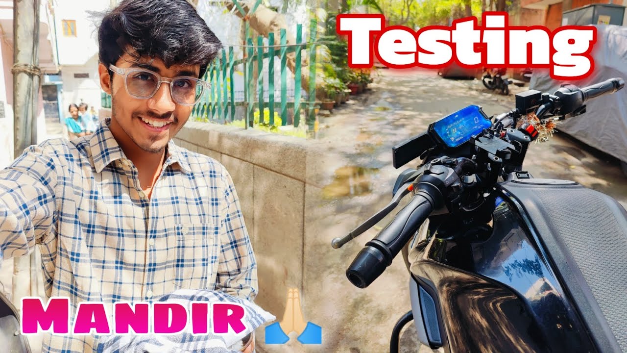Maha shivratri Har Har Mahadev♥️🔱 | Bike testing | Harsh Bhatnagar ...
