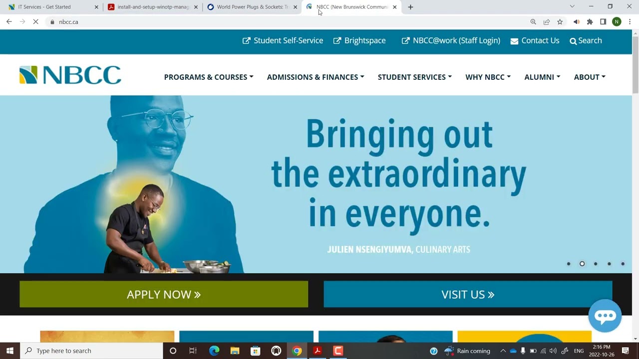 International Travel IT Checklist for NBCC Students - YouTube