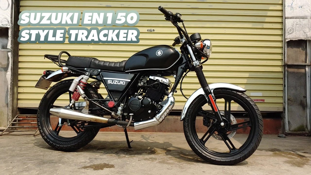 Suzuki EN 150i độ style Tracker | NT ft. Hoàn Motor - YouTube