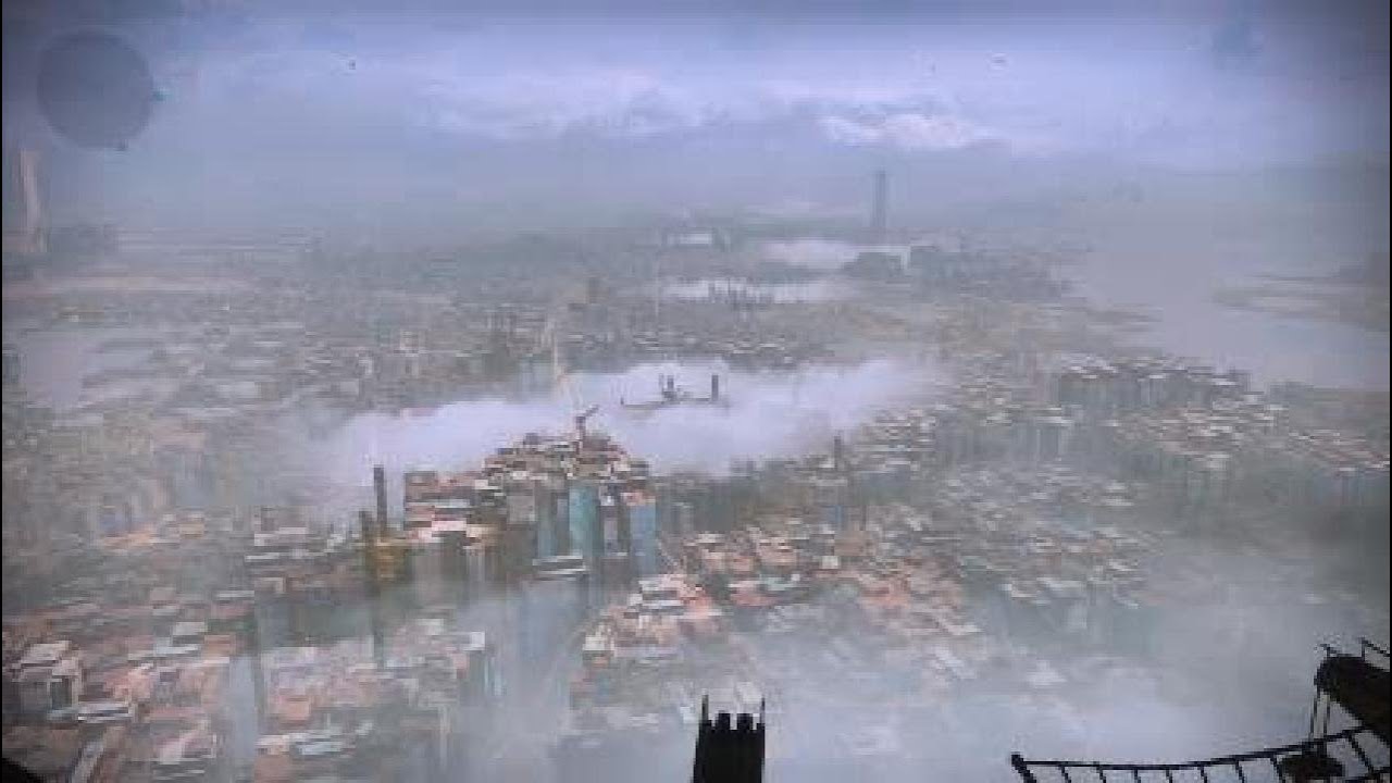 Starport City - Animated Sci-fi Background for Relaxing and sleeping ...