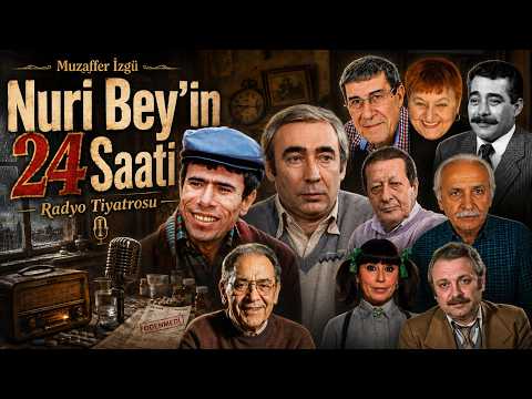 NURİ BEY'İN 24 SAATİ⏰ | ŞENER ŞEN, İLYAS SALMAN - RADYO TİYATROSU📻🎭🎙️ (Muzaffer İzgü)