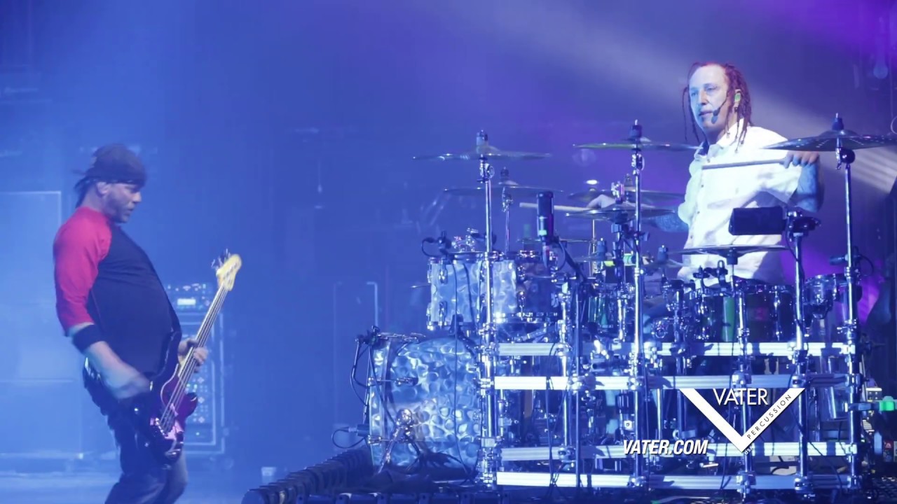 Morgan Rose - Sevendust - Dirty - Drum Cam Performance - YouTube