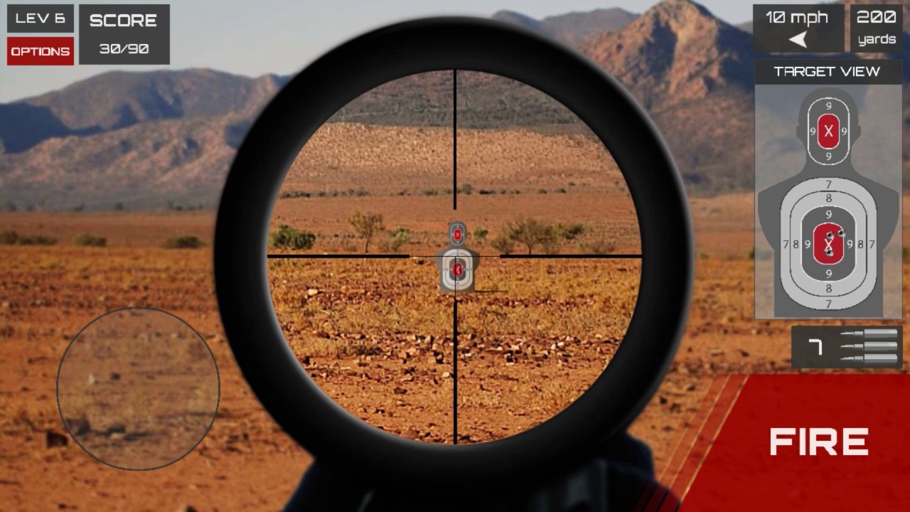 Sniper Range Simulator - YouTube
