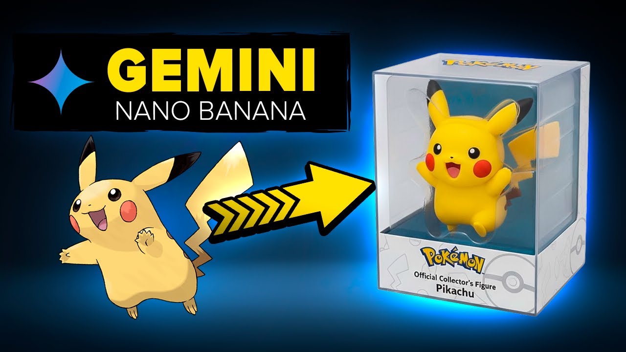 Convierte tu imagen 2D en figura 3D con Nano Banana - Tutorial - YouTube