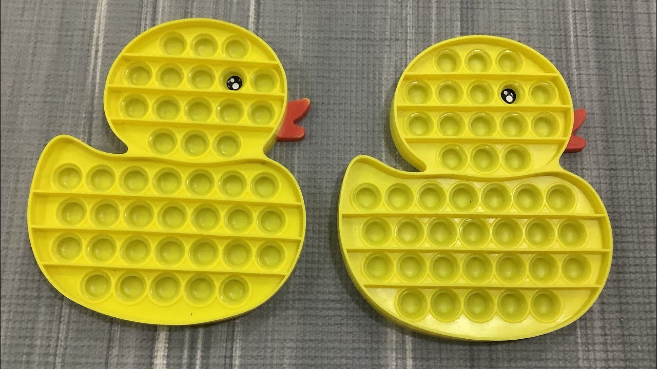 Yellow Ducks Pop it - YouTube