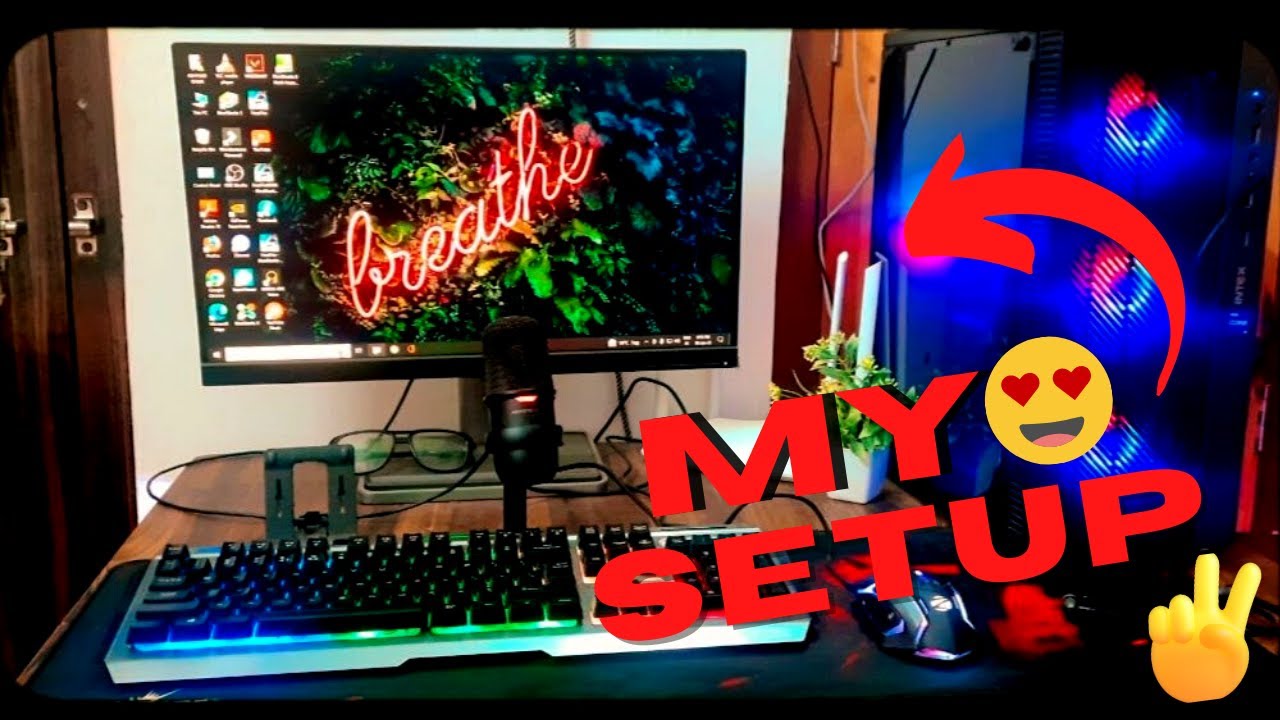 MY STREAM SETUP 🥰 ️ | Middle Class Streamer😍| #freefiregirl #freefire # ...