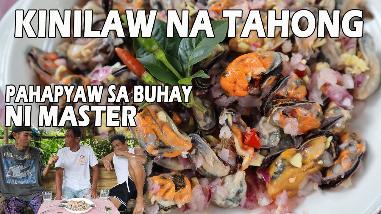 KINILAW NA TAHONG | PAHAPYAW SA BUHAY NI MASTER - YouTube