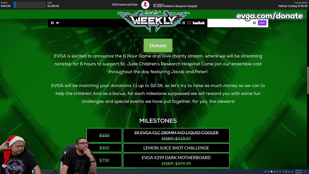 EVGA 6 Hour Game and Give! Giveaways, Gaming and More! - YouTube