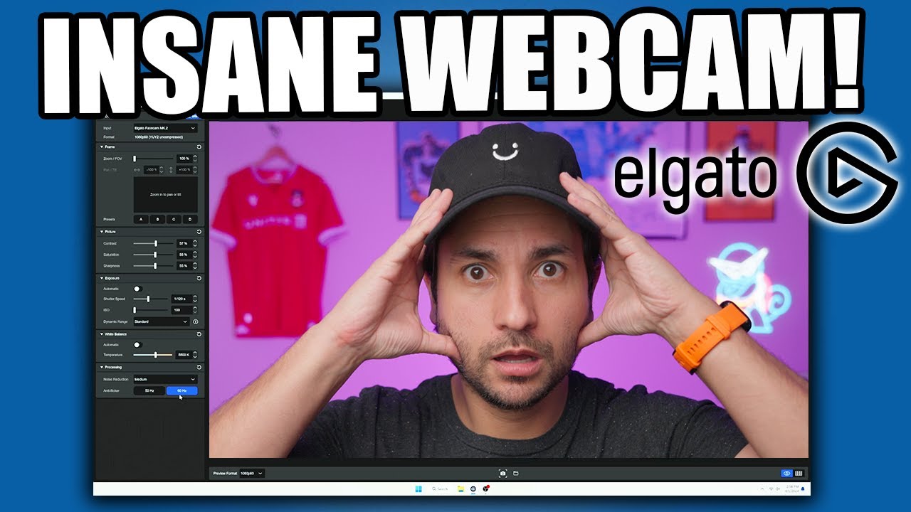 NEW Elgato Facecam Mk. 2 Review: Mastering Camera Hub - YouTube