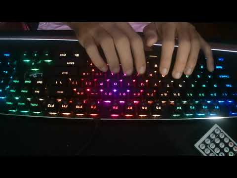 (ASMR) Typing On A Mechanical Keyboard Relaxing sounds (NO TALKING) - YouTube