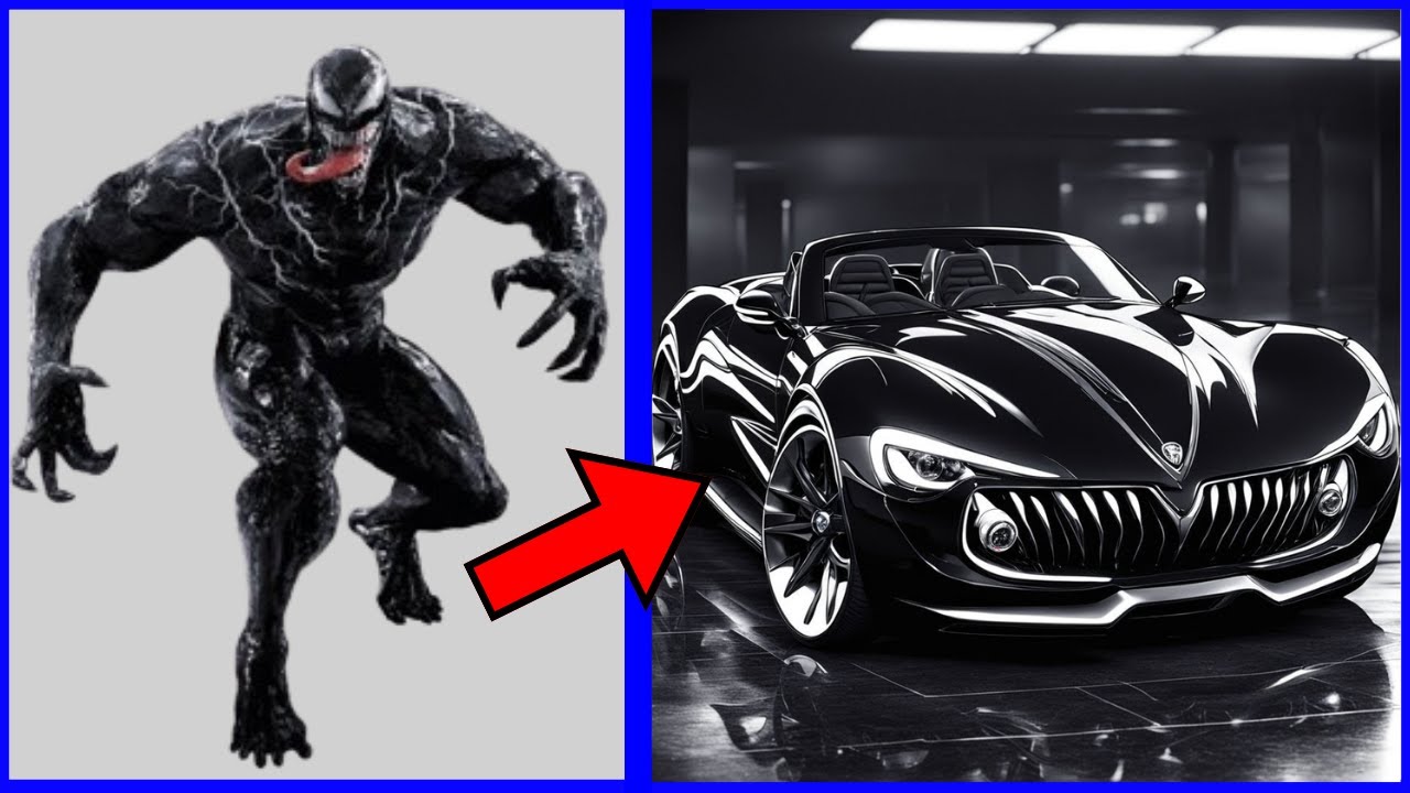 AVENGERS But They All Transform into Convertible Cars! 🔥 All Marvel ...