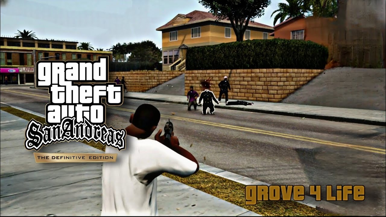 GTA San Andreas || grove 4 life || Gameplay @introgamerX - YouTube