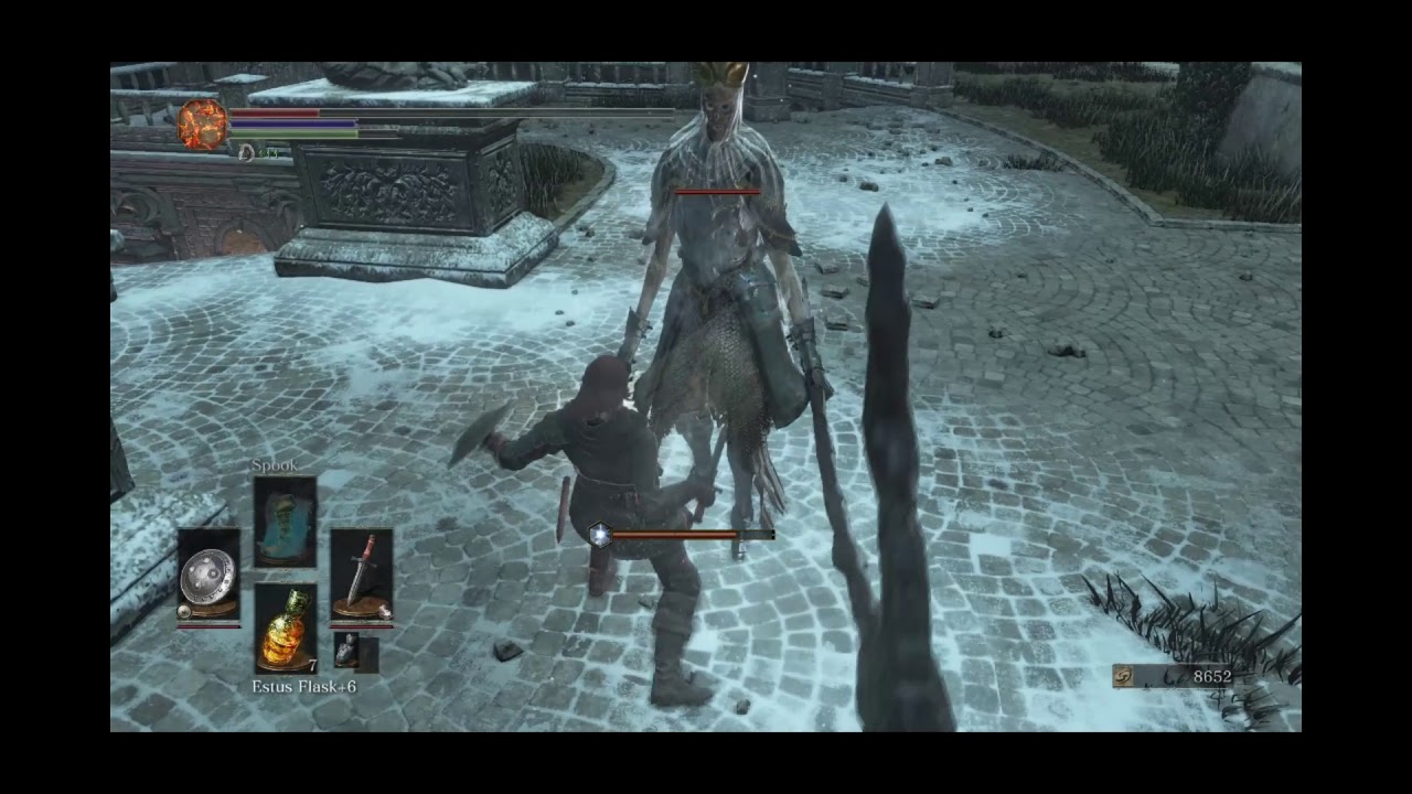 DS3 Parry Enemy 26. Pontiff Knight Scythe - YouTube