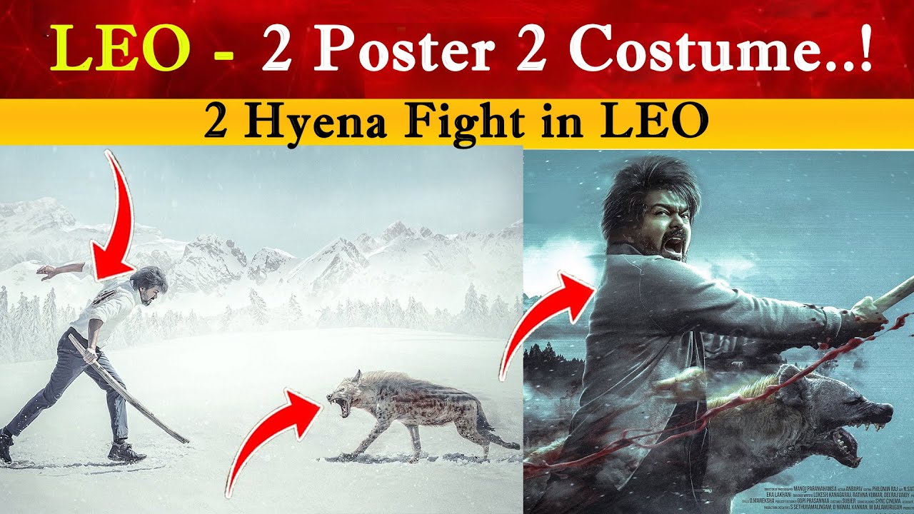 Hidden Details in Leo Trailer Poster | Thalapathy Vijay | Lokesh ...