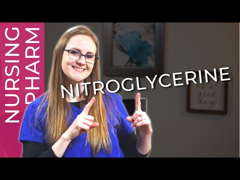Nitroglycerine Side Effects and Mechanism of Action | Nursing ...