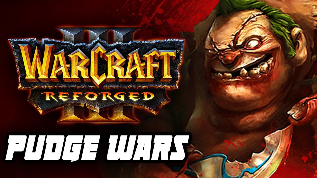 WARCRAFT 3 REFORGED: PUDGE WARS COM A RAPAZIADA! WC3 remaster custom ...