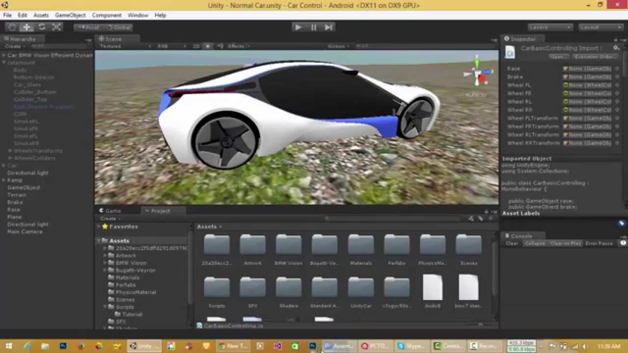 Realistic Car Controlling For Mobile Unity 3d Speed Limit Part 5 Tutorial Youtube