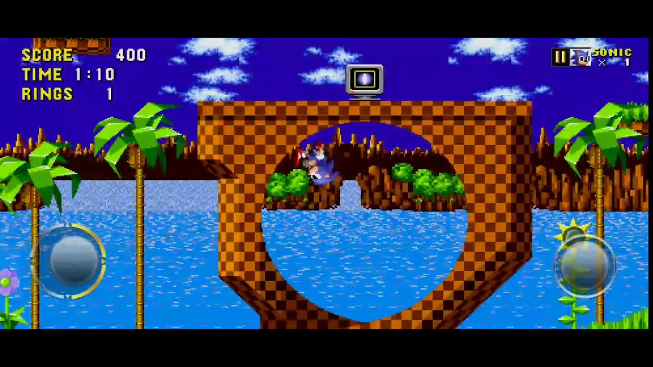 bermain game Sonic part 1 - YouTube