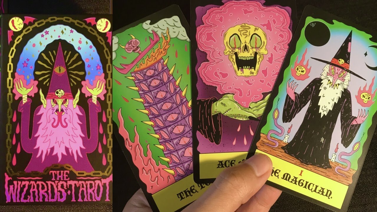 Wizard’s Tarot by Wizard Of Barge- Deck Review - YouTube