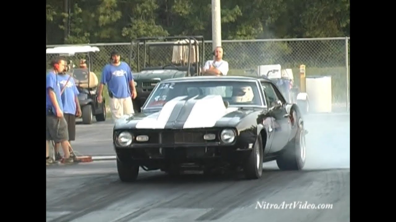 Drag Racing Heads Up (Time) And (No Time) Track Side Raw Action - YouTube