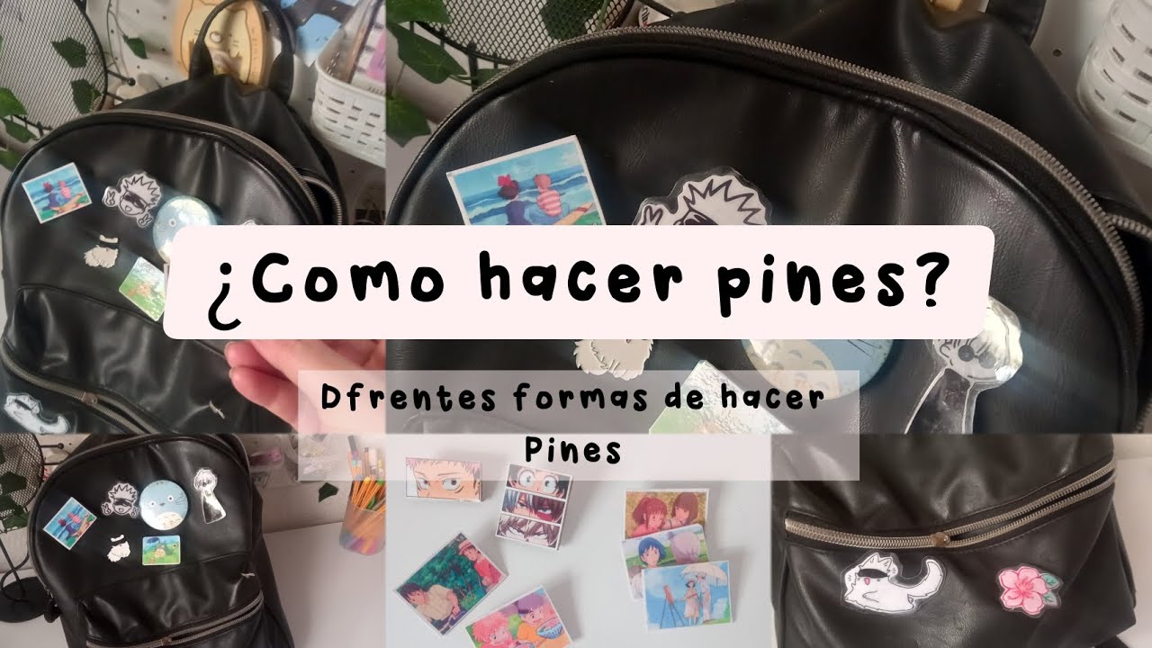 ¿como hacer PINES?/// maneras de hacer PINES para tu mochila - STUDIO ...