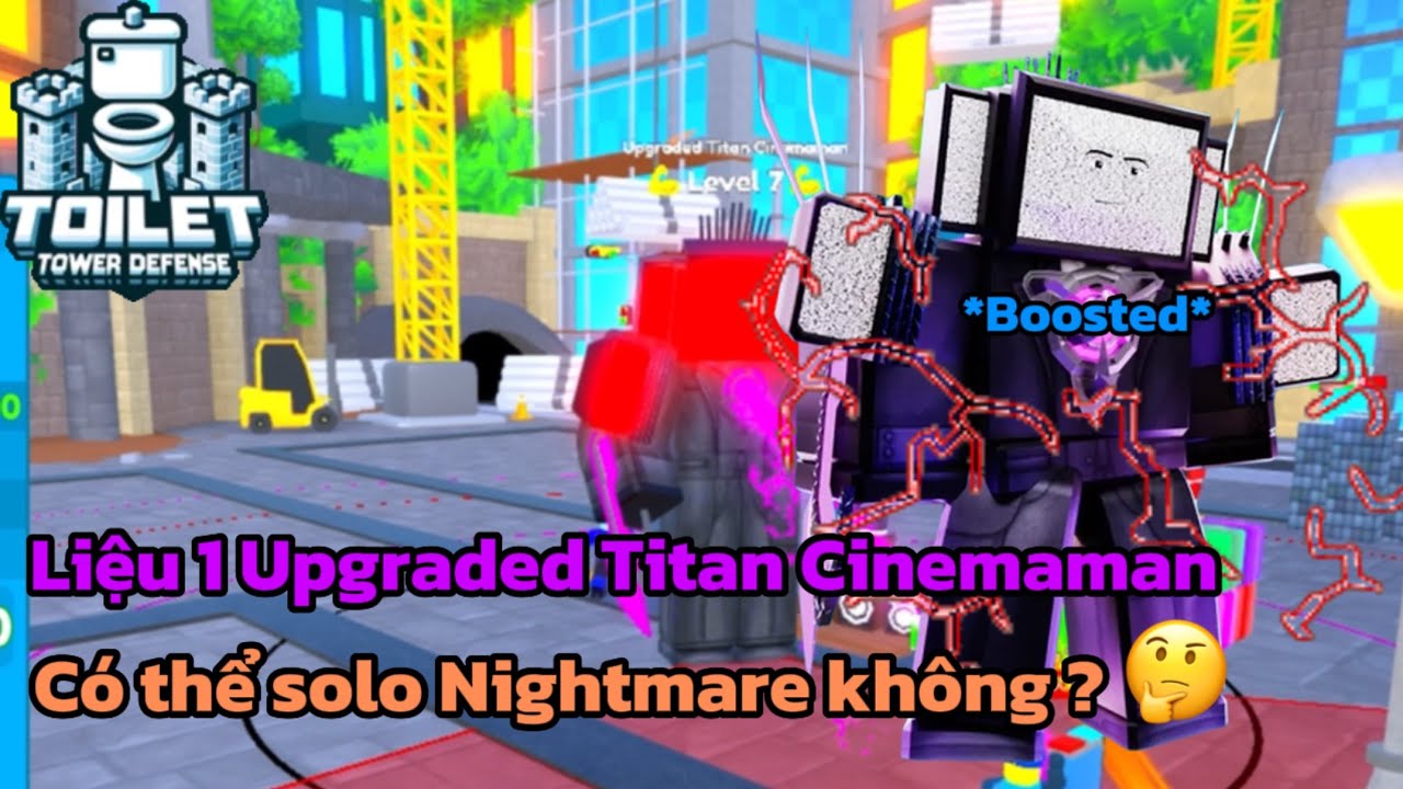 Liệu 1 con Old Godly có thể solo Nightmare trong Toilet Tower Defense ...